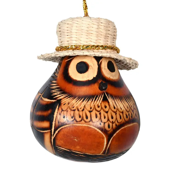 Panama Hat Owl Gourd – The Peregrine Fund